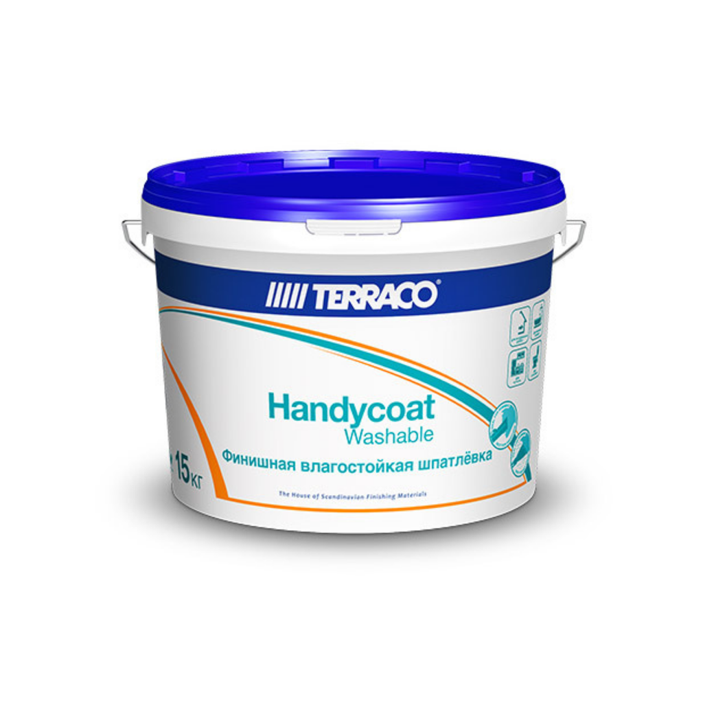 HANDYCOAT WASHABLE - PASTA DE GYPSUM LAVABLE PARA BAÑOS Y COCINAS 25KG ...